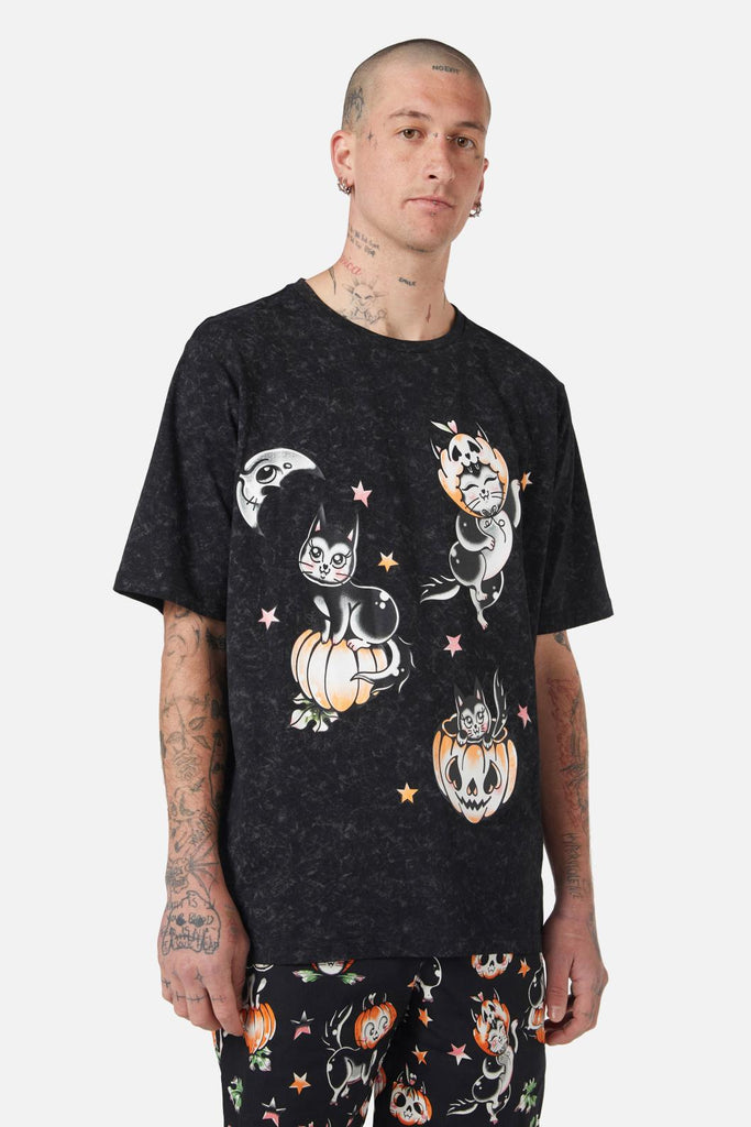 Pumpkin Kitty Tee – Dangerfield NZ