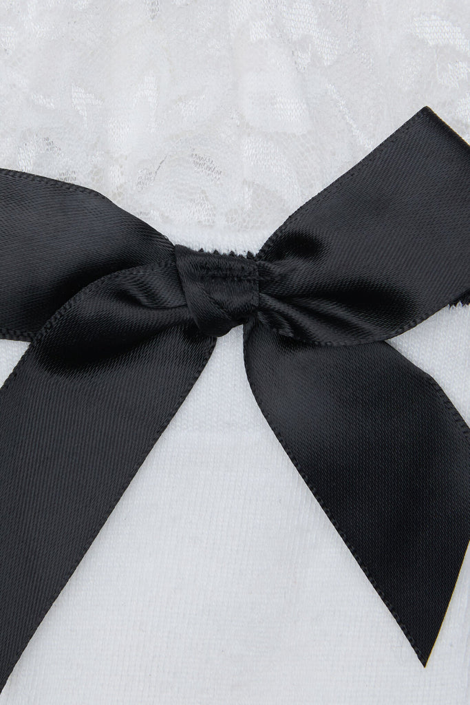 Sweet Lace & Bow Top Socks – Dangerfield NZ