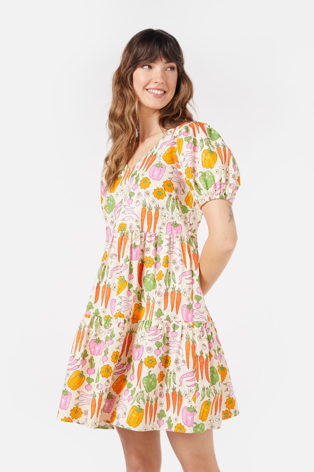 Veggie Patch Mini Dress – Dangerfield NZ