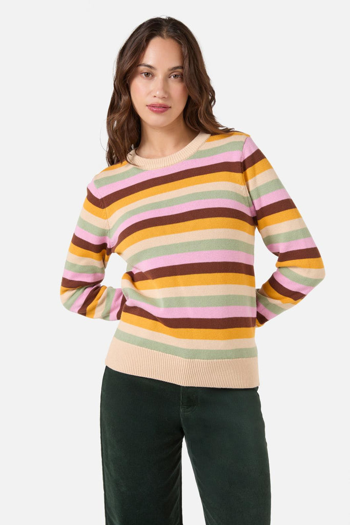 Jill Stripe Knit Jumper – Dangerfield NZ