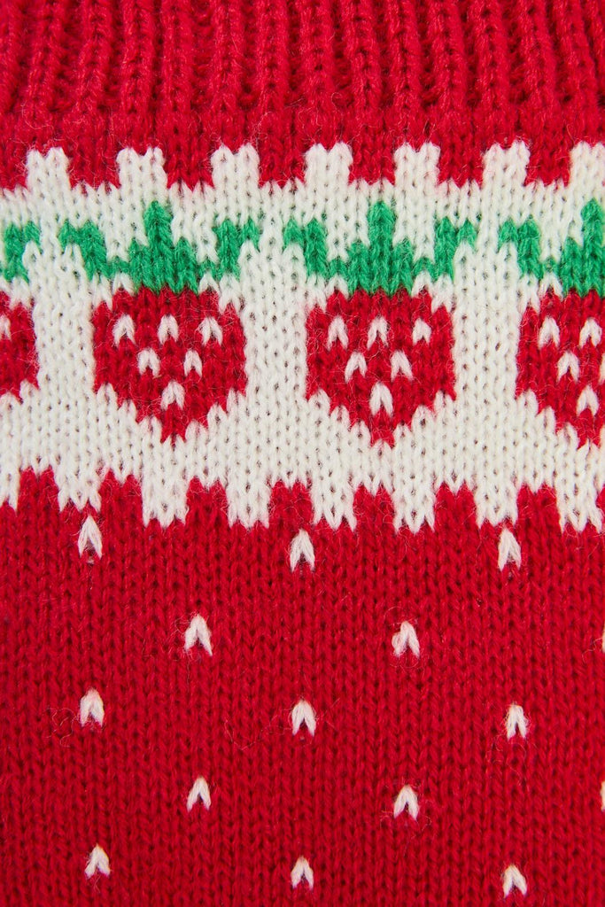 Strawberry Mittens – Dangerfield NZ