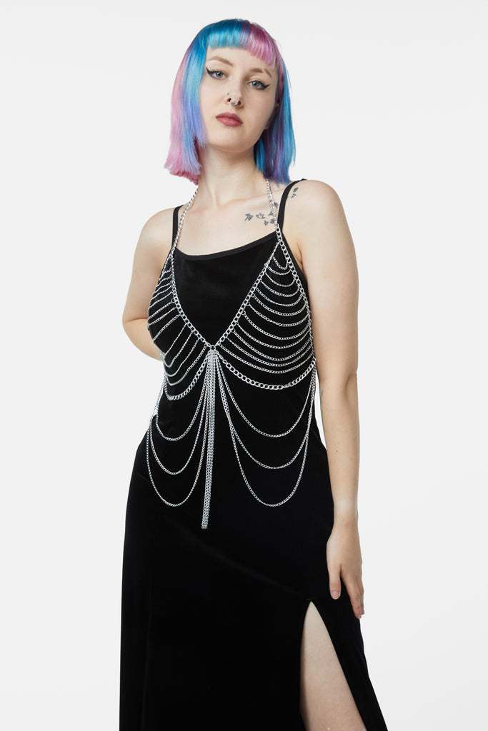 Layered Chain Bra Harness – Dangerfield NZ