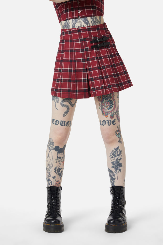 Revenge Tartan Skort – Dangerfield NZ