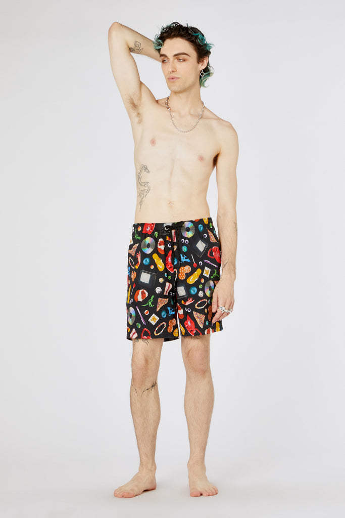 Old Days Print Cotton Trunk – Dangerfield NZ