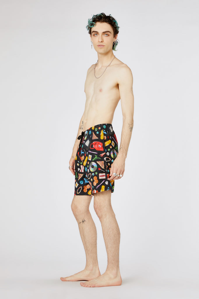 Old Days Print Cotton Trunk – Dangerfield NZ