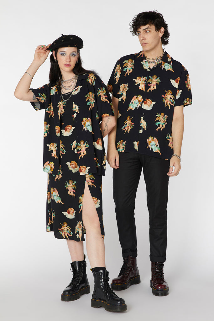 Cherub Viscose Print Shirt – Dangerfield NZ