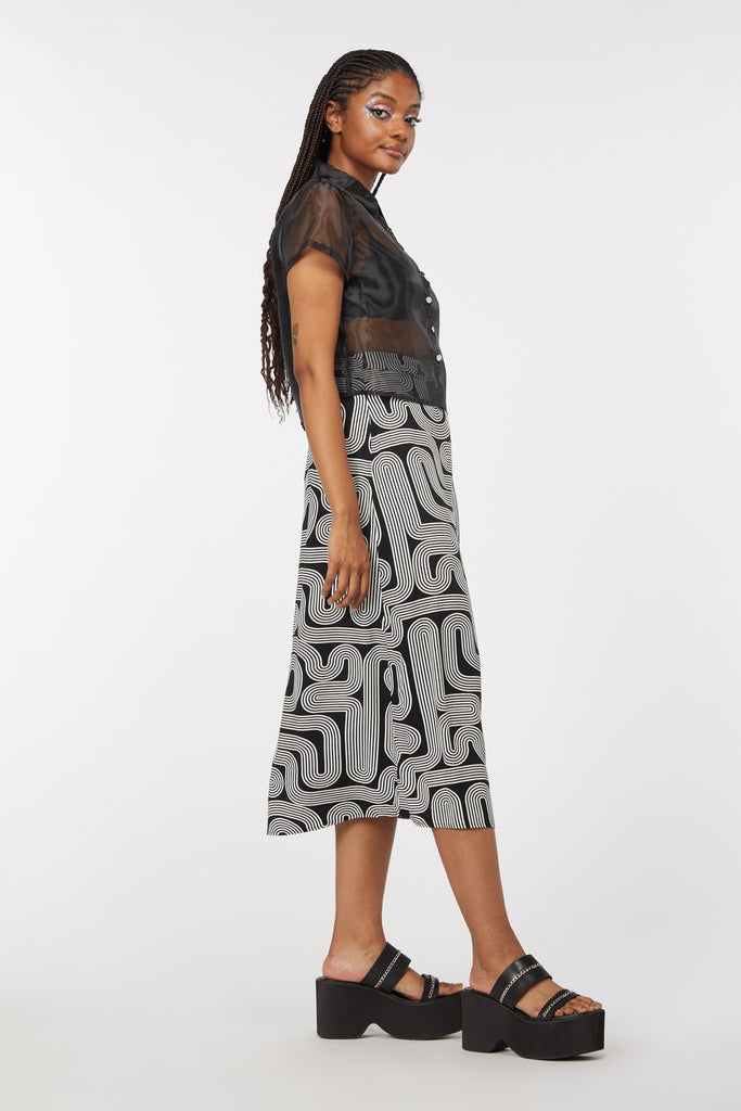 Holographic Sheer Blouse – Dangerfield NZ