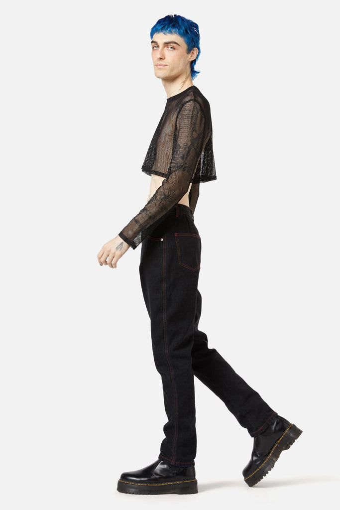 Lock Picker Mesh Crop Top – Dangerfield NZ