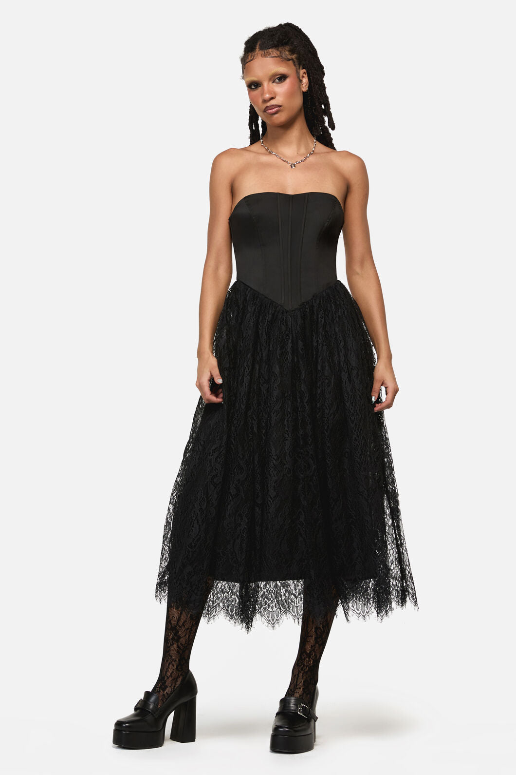 Ellen Lace Goth Formal Dress – Dangerfield NZ
