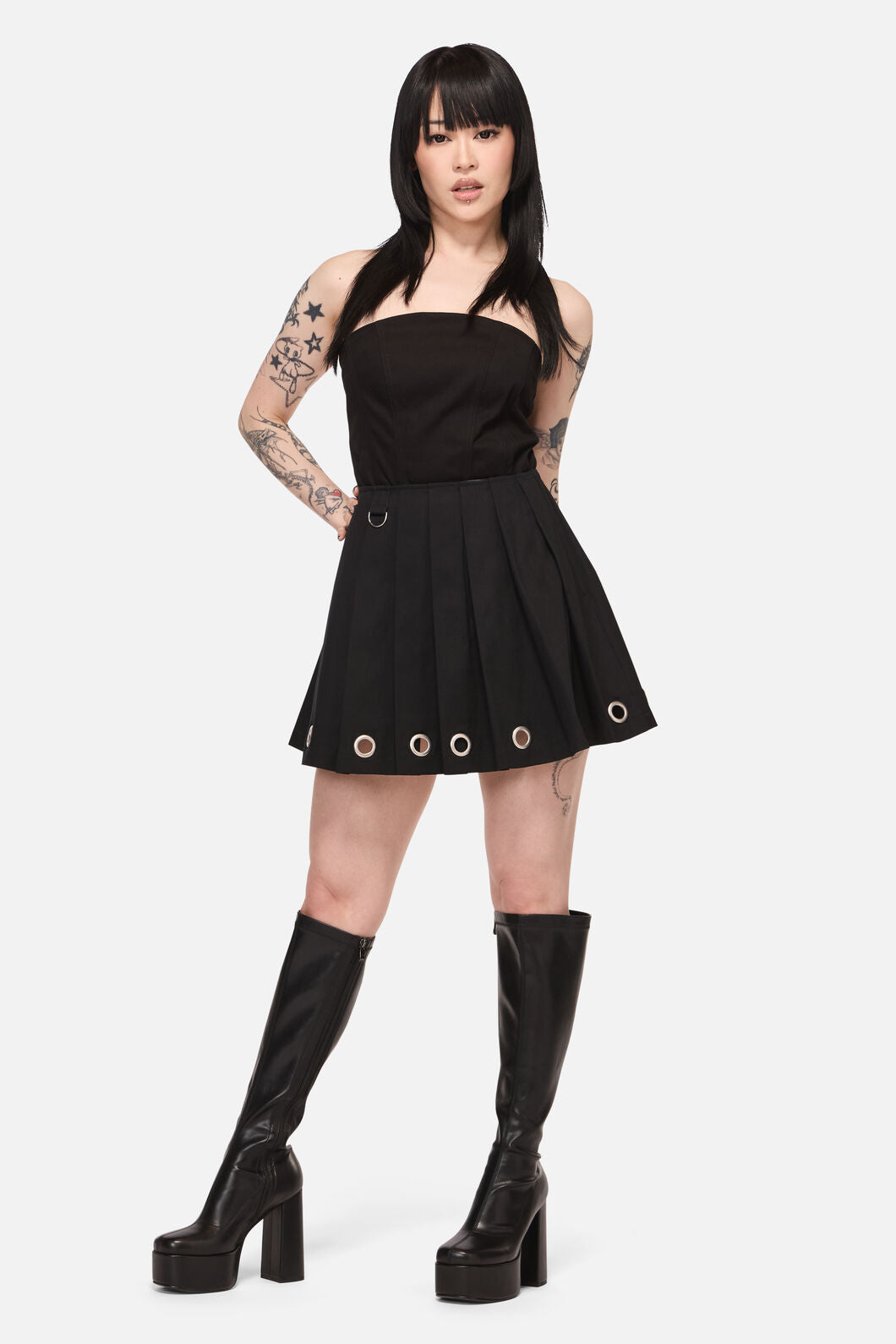 Inferno Goth Mini Skirt – Dangerfield NZ