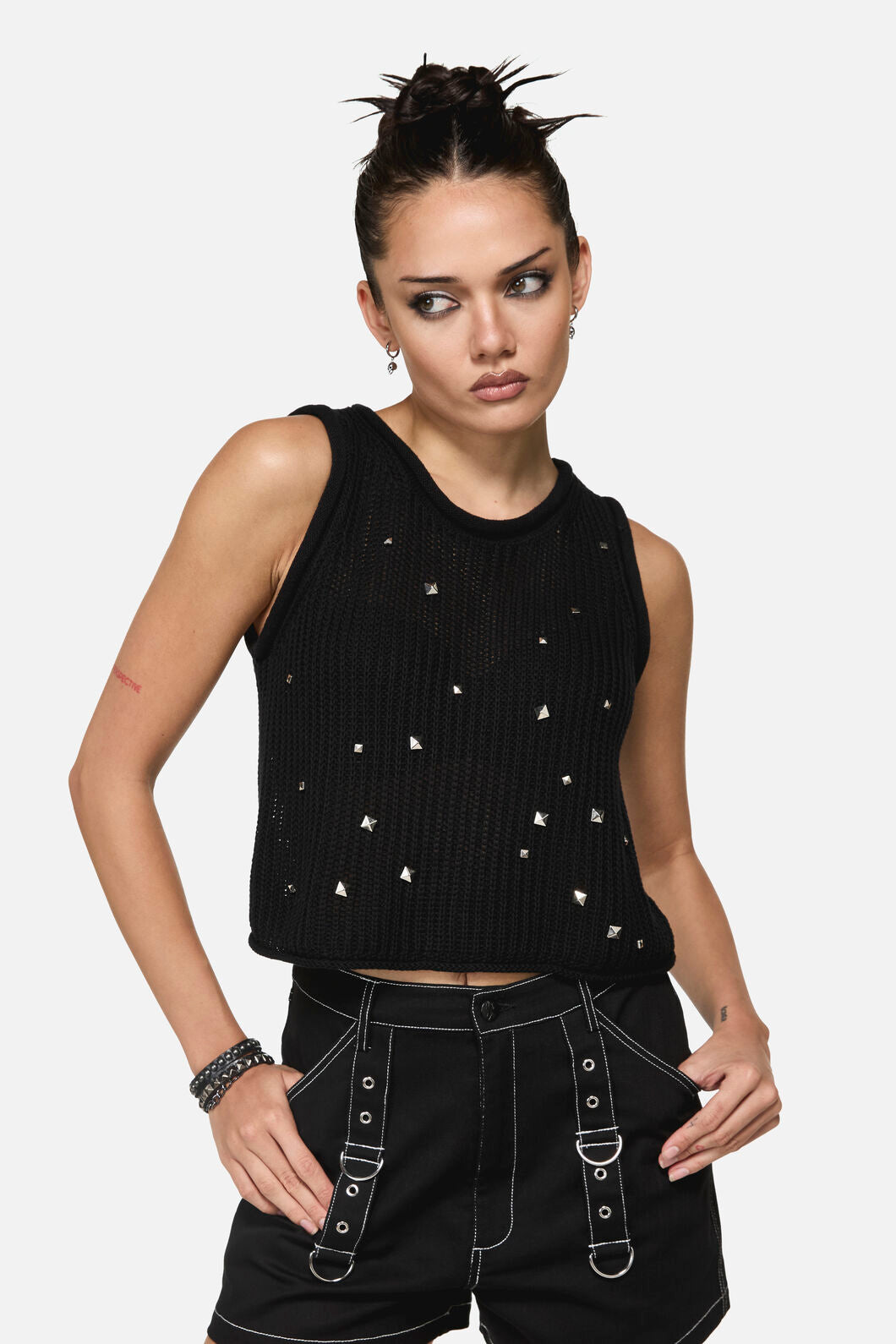 Envy Stud Punk Knit Vest – Dangerfield NZ
