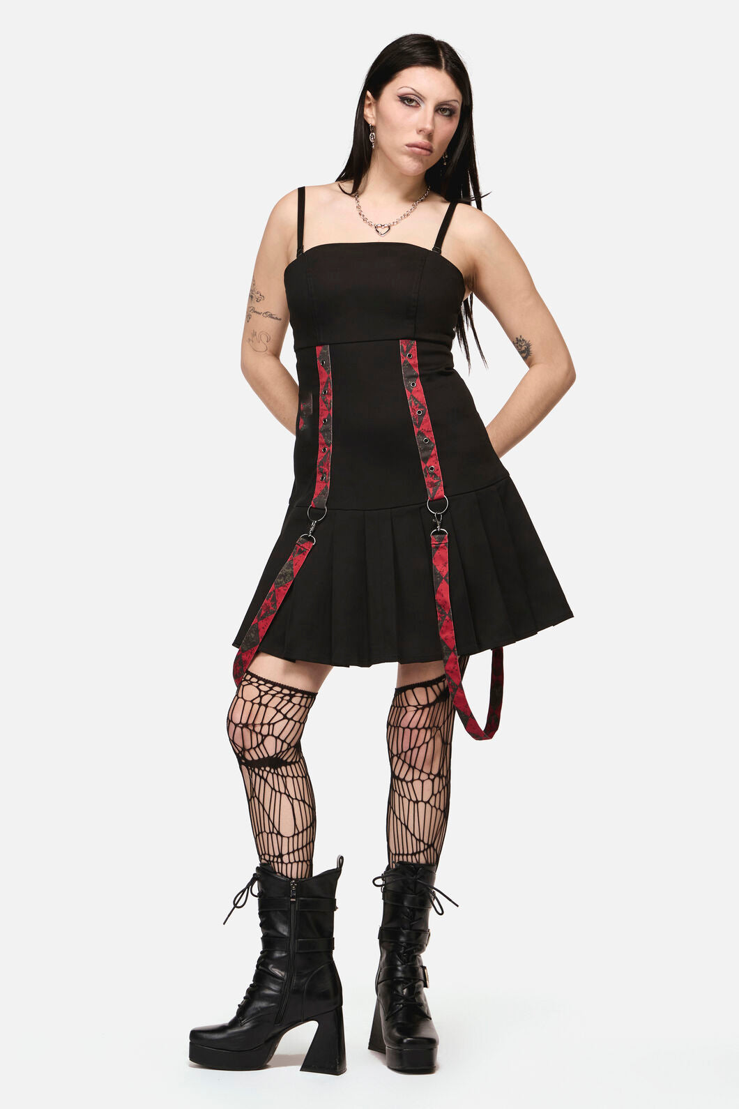 The End Goth Trim Dress – Dangerfield NZ
