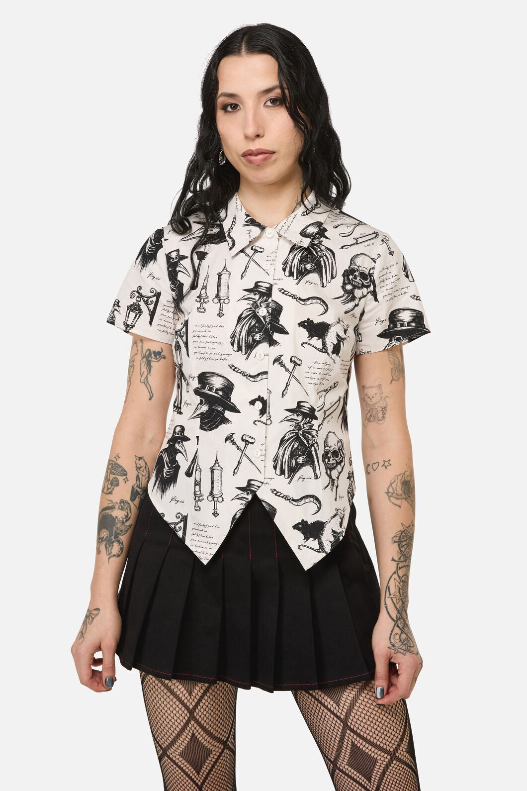Plague Doctor Goth Blouse – Dangerfield NZ