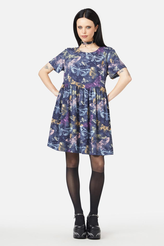 Lunar Moth Smock Dress – Dangerfield NZ