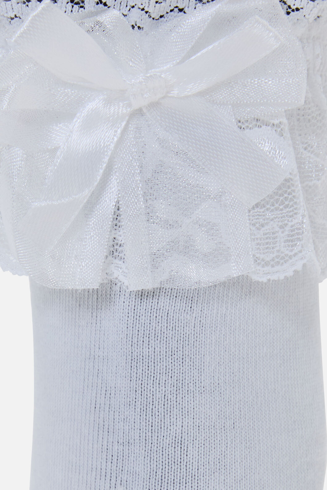 White Classic Lace Top Socks – Dangerfield NZ