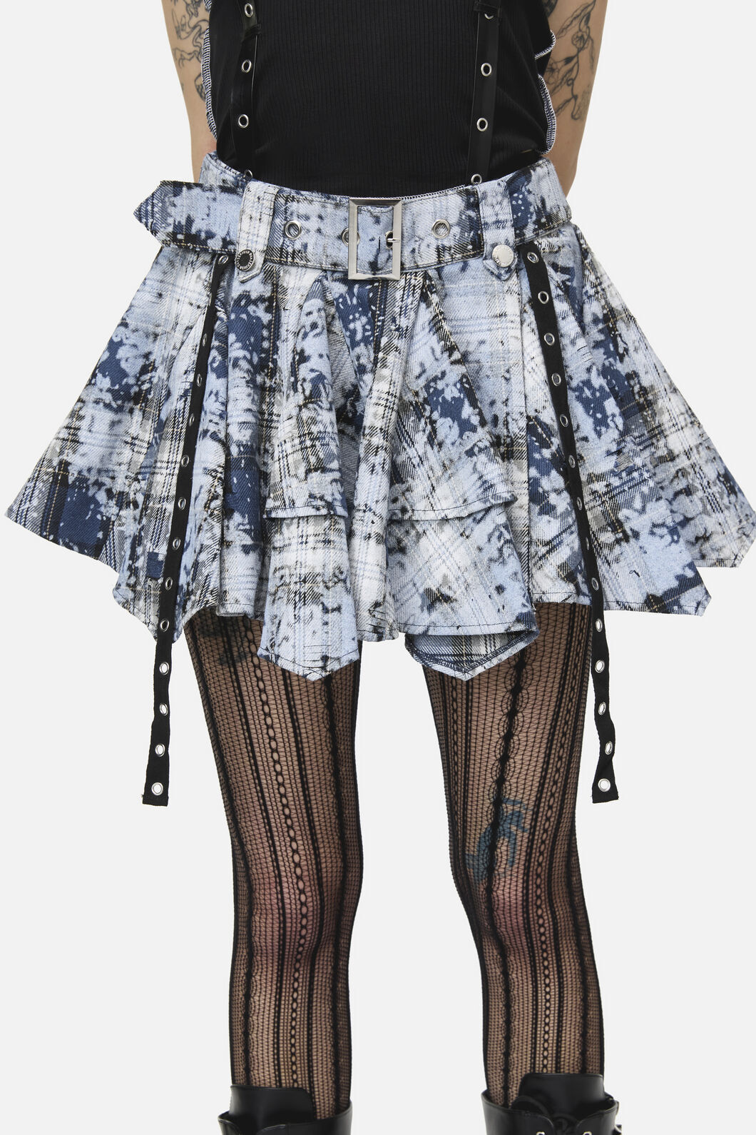 Fiendish Tartan Goth Skort – Dangerfield NZ