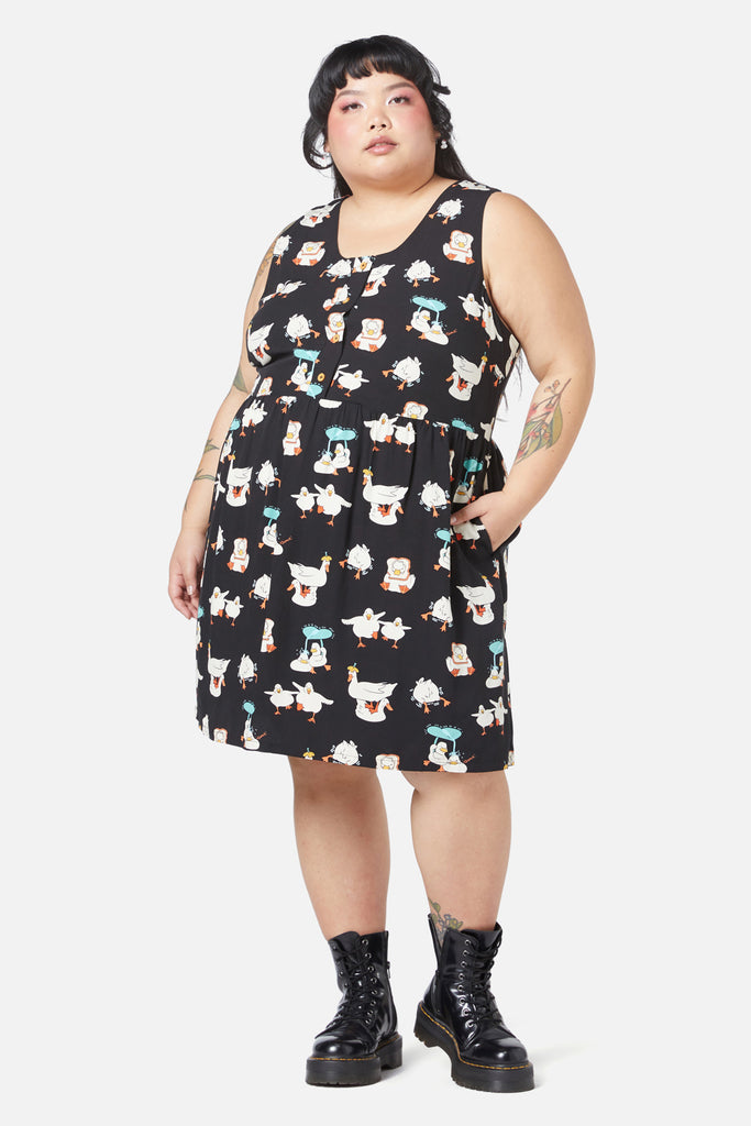 Curve Puddle Duck Dress – Dangerfield NZ