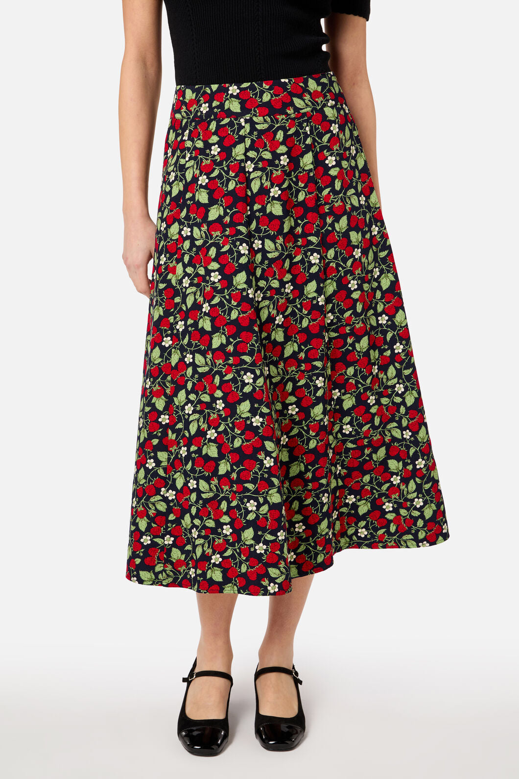 Raspberry Midi Skirt – Dangerfield NZ