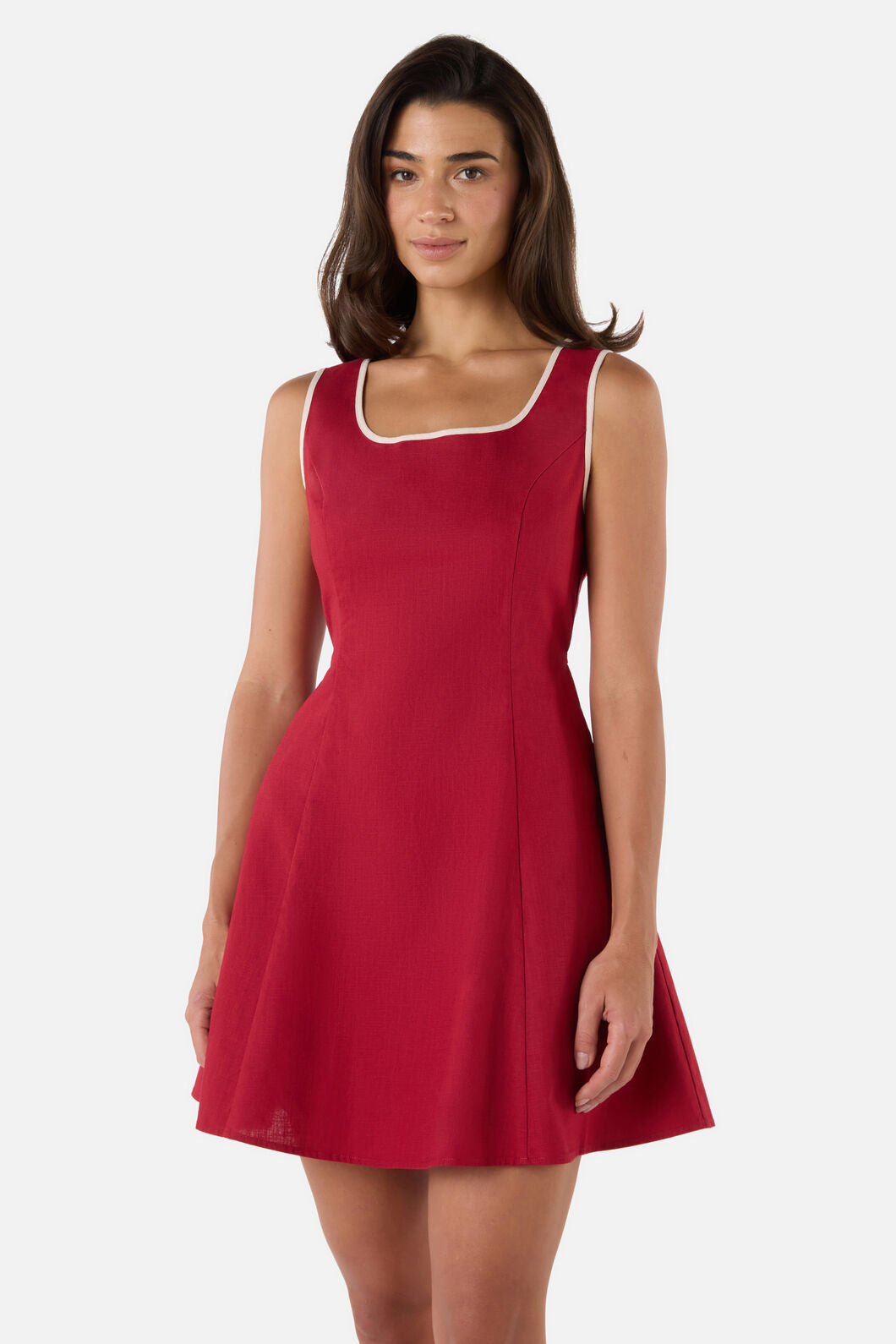Bailey Contrast Mini Dress – Dangerfield NZ