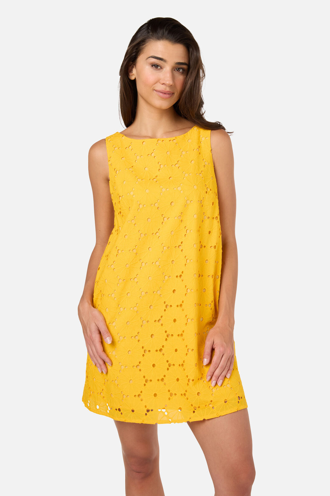 Daisy Broiderie Shift Dress – Dangerfield NZ