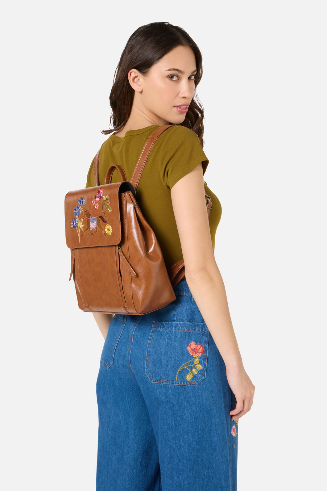 Fancy Horse Embroidery Backpack – Dangerfield NZ