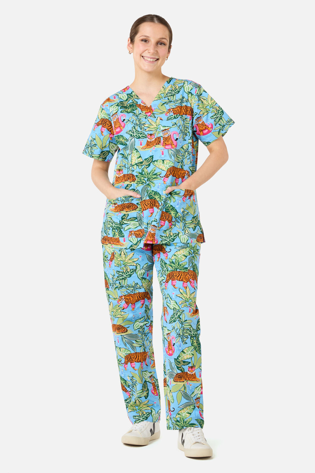 Tiger Pool Scrub set – Dangerfield NZ