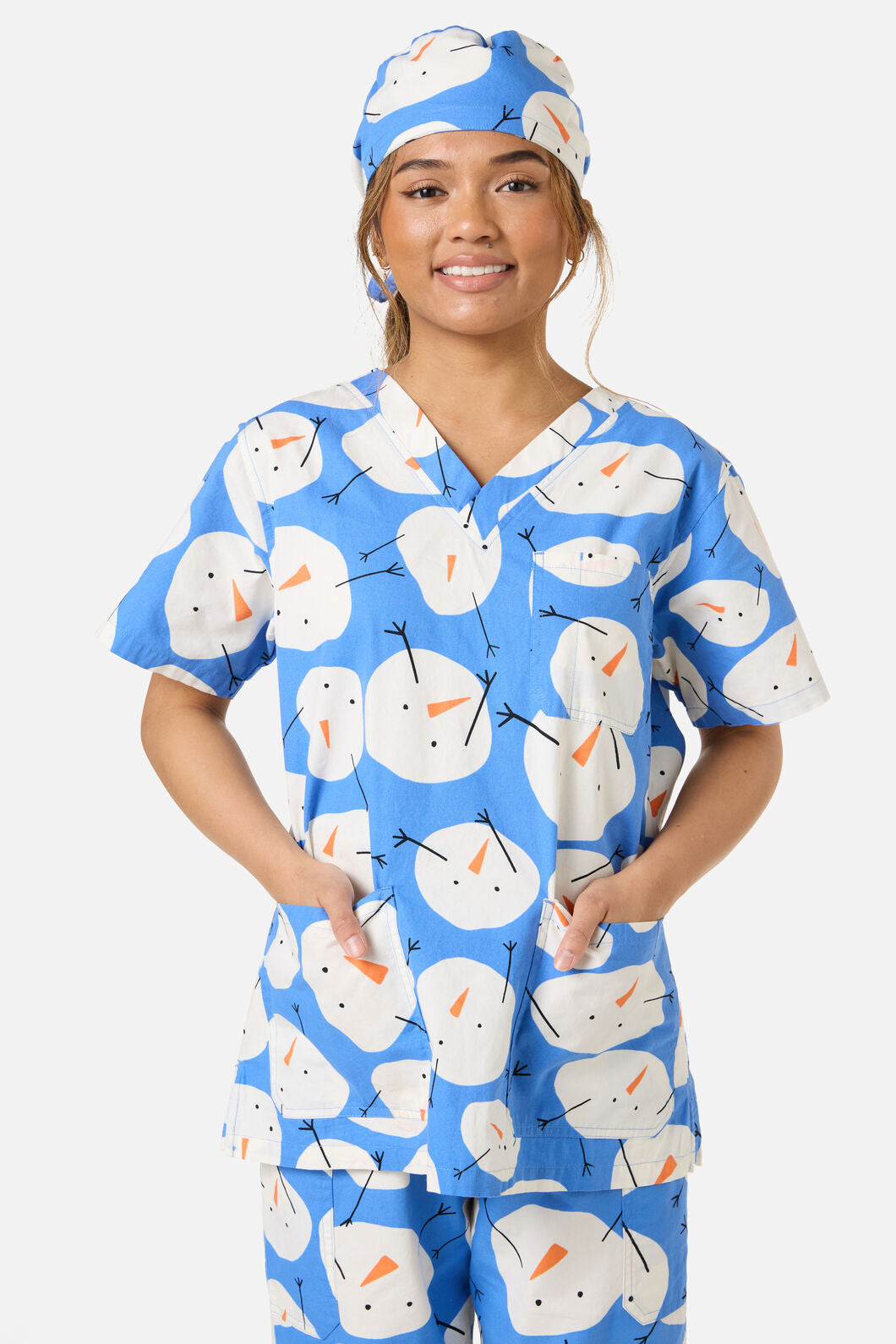 Snowman Scrub Hat – Dangerfield NZ