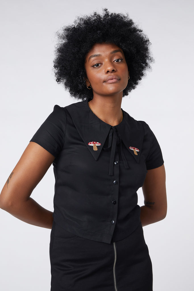 Toadstool Collar Blouse – Dangerfield NZ
