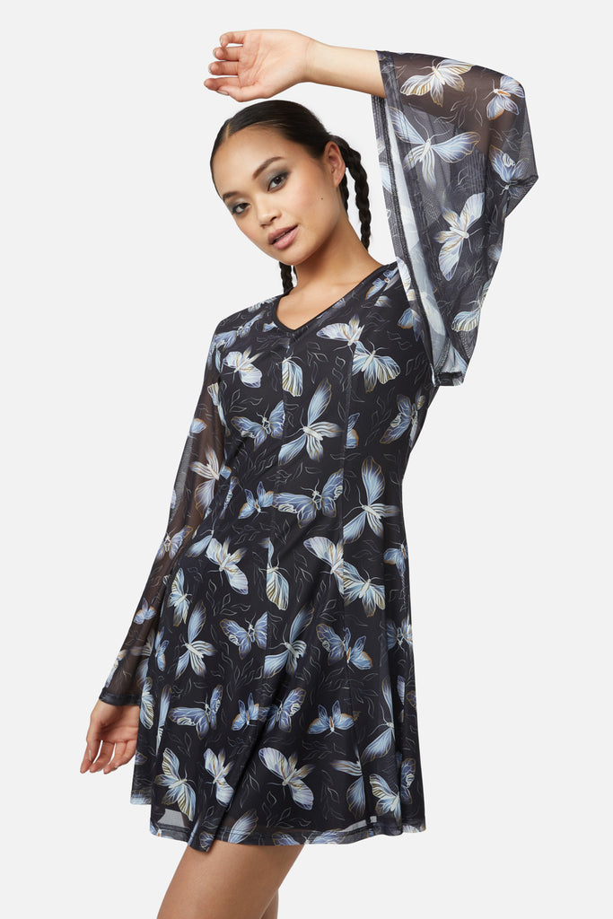 Larvae Mesh Dress – Dangerfield NZ