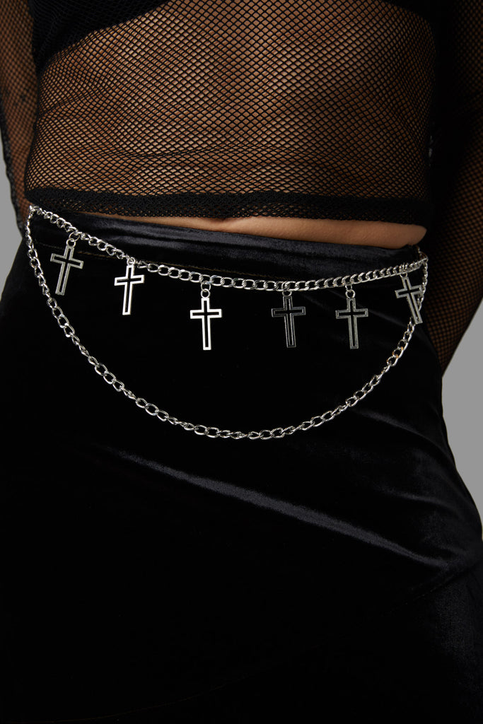 Cross Belly Chain – Dangerfield NZ