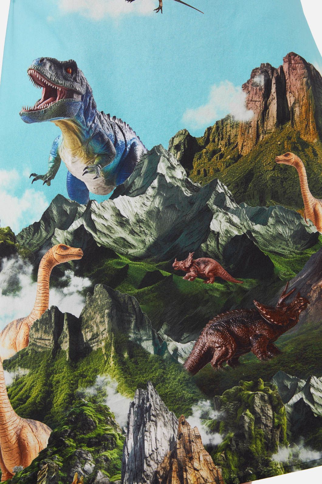 Triassic Scene Border Skirt – Dangerfield NZ