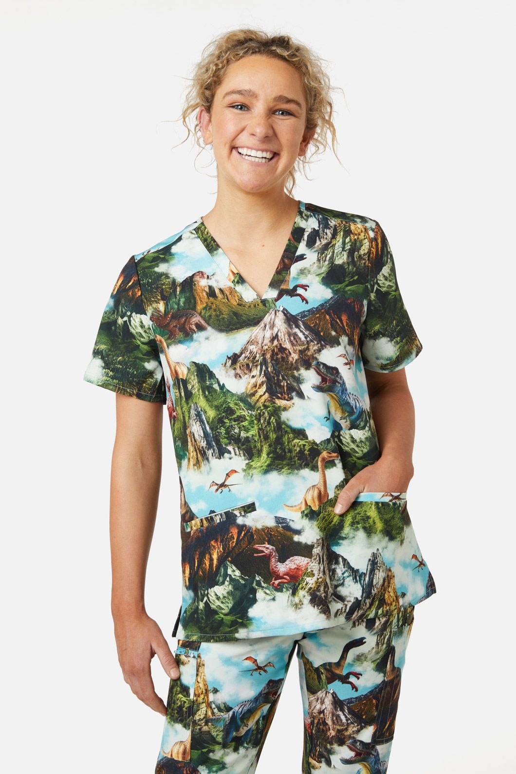 Dino Scene Scrub Set – Dangerfield NZ